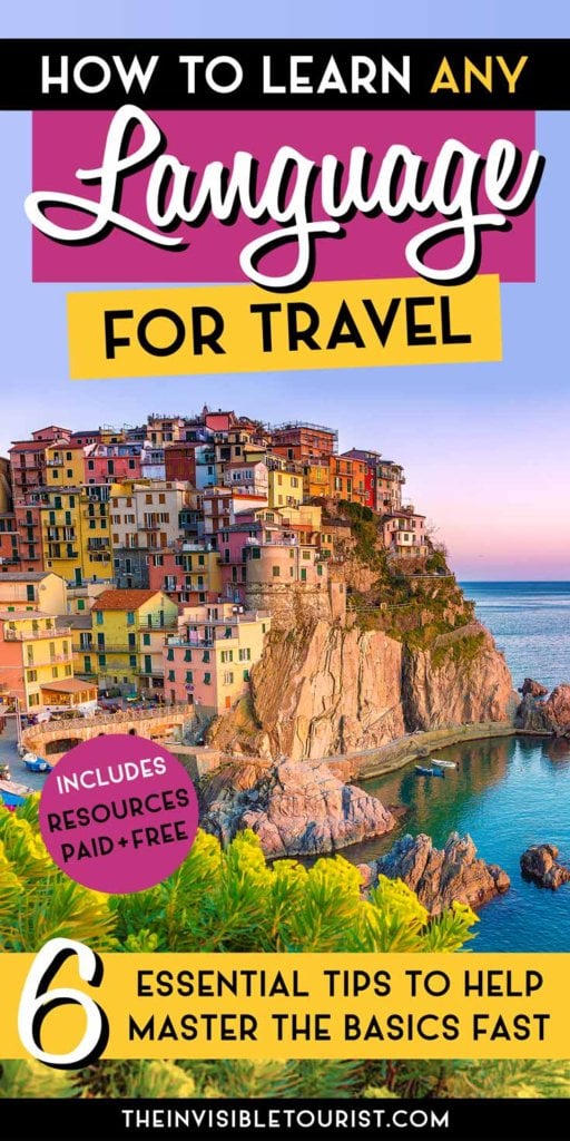 Learn Any Language for Travel Fast with 6 Essential Resources