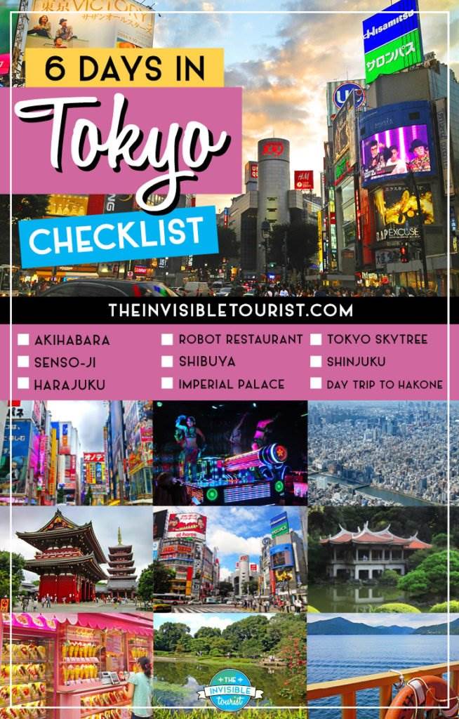 5-6 Days in Tokyo Itinerary: 2025 First Timer Guide to "Blend In"