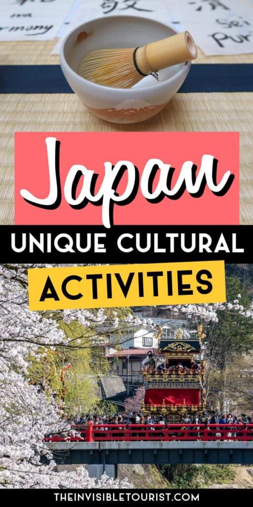 Modern & Traditional Japan Cultural Experiences to Enrich a Visit