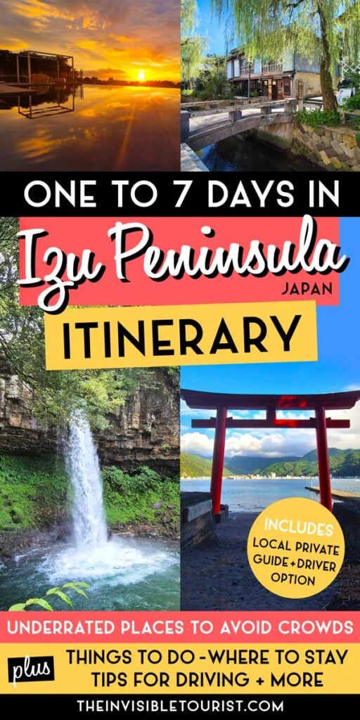 Izu Peninsula Itinerary: One to 7 Days of Uncrowded Gems